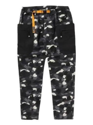 BAPE X Grip Swany Gr Camo Fireproof Camp Pants - Black