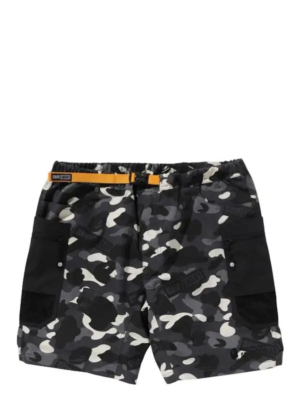BAPE X Grip Swany Gr Camo Fireproof Gear Buggy Shorts - Black