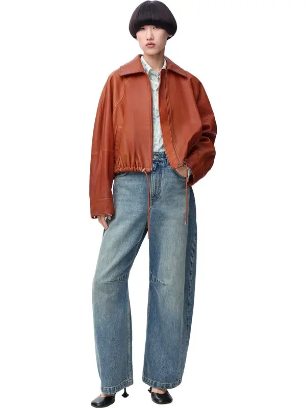 Loewe Anagram Barrel Jeans - Washed Denim