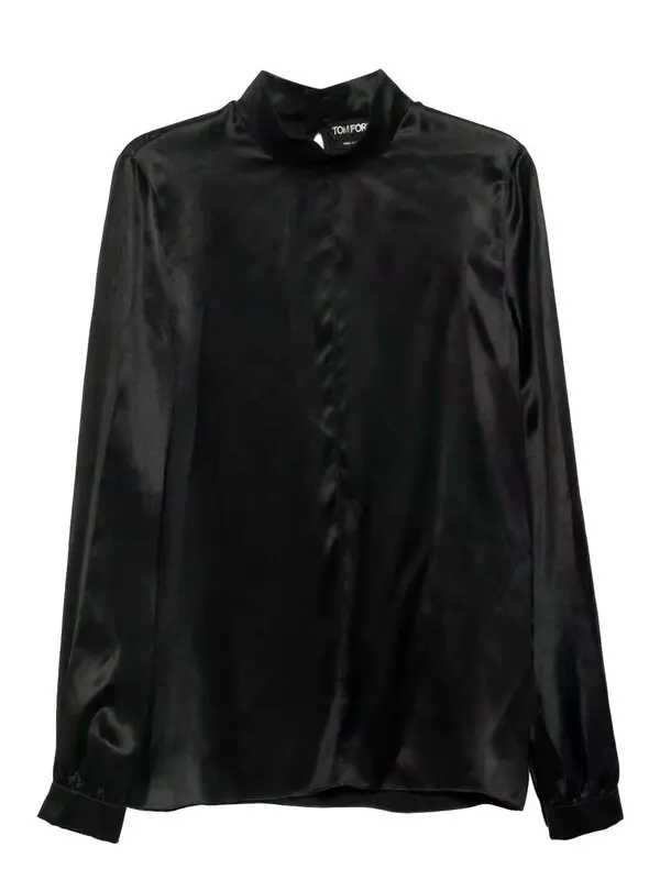 TOM FORD Silk Shirt - Black