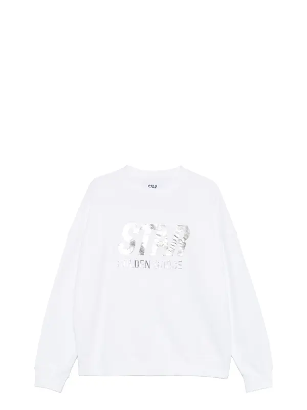 GOLDEN GOOSE Crew-neck Sweatshirt - White