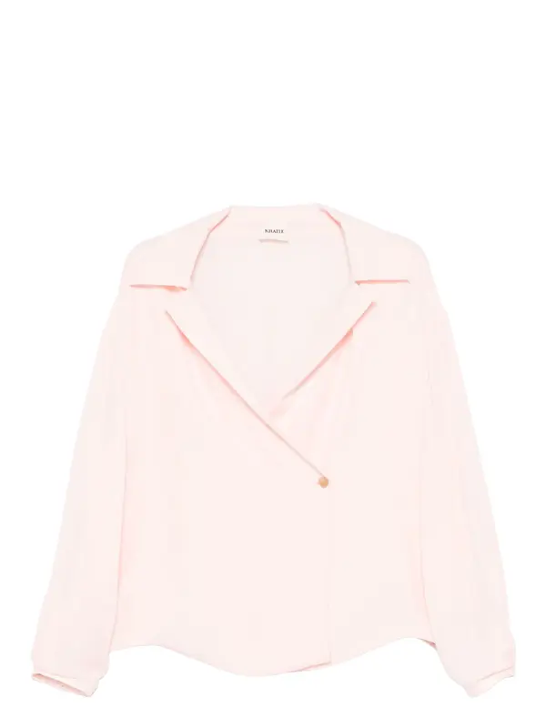 Khaite Ashton Blouse - Pink