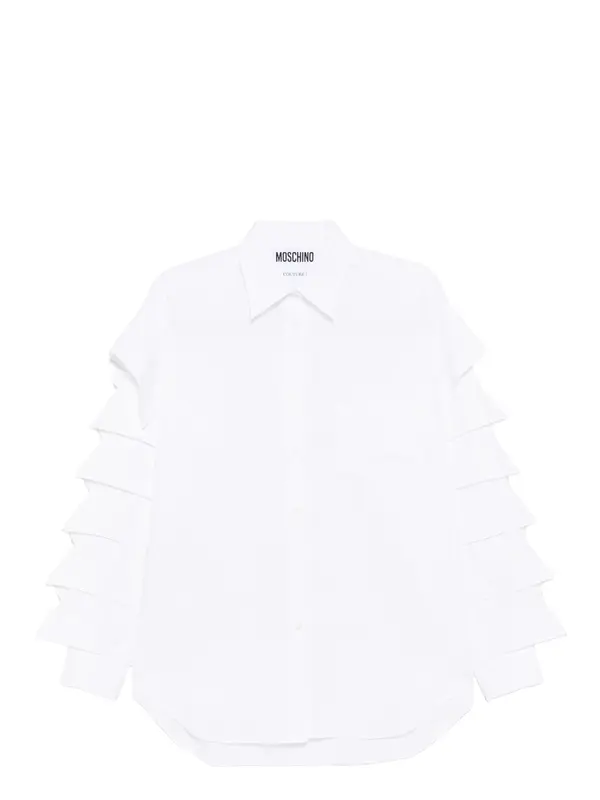 Moschino Long-sleeved Shirt - White