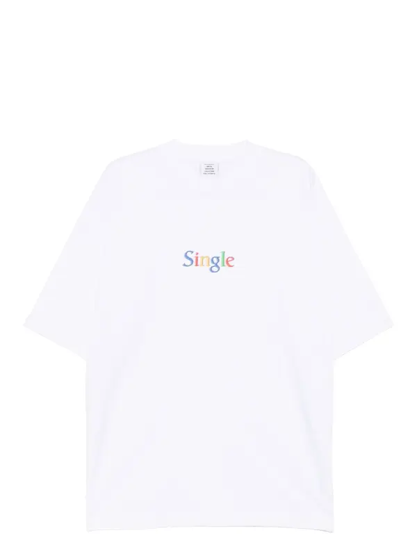 Vetements Graphic-print T-shirt - White
