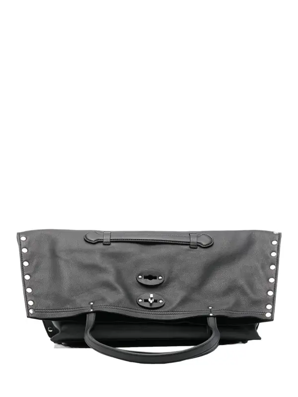 ZANELLATO Medium A'spasso Saeta Tote Bag - Black