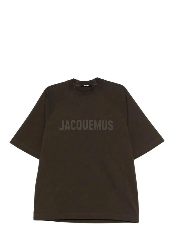 Jacquemus Le Typo T-shirt - Brown