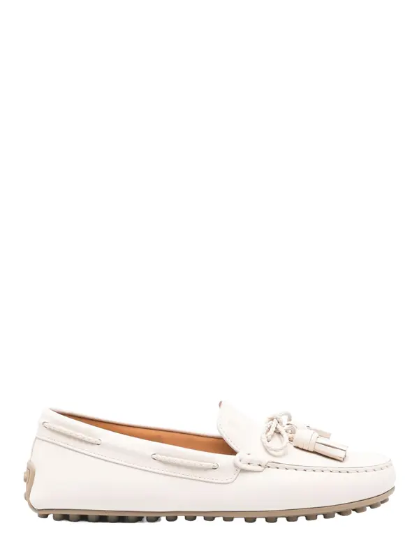 TOD'S Tassel-detail Loafers - Neutrals