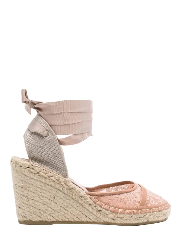 MALONE SOULIERS 90mm Selen Espadrilles - Pink