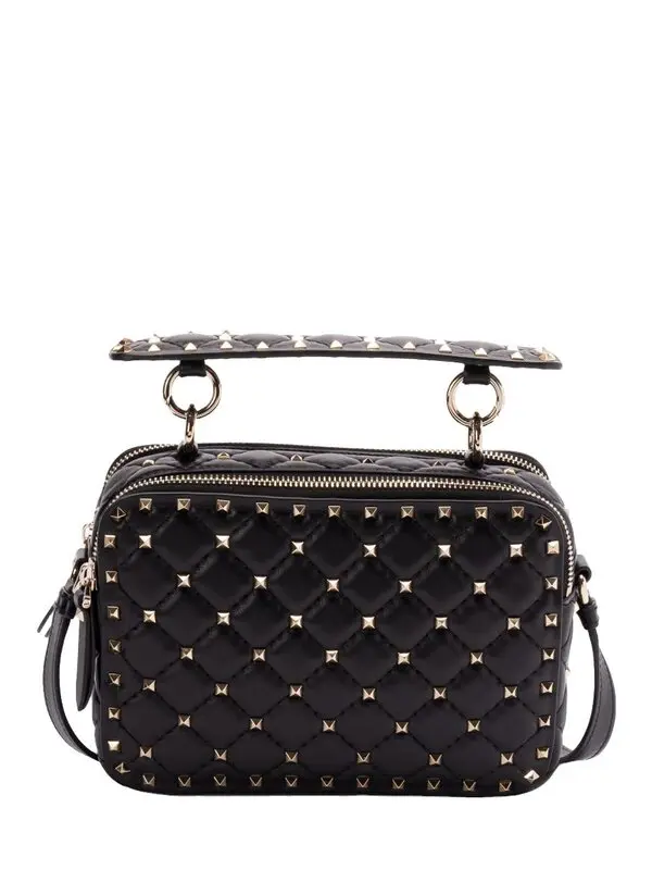 Valentino Garavani Rockstud Spike Crossbody Bag - Black