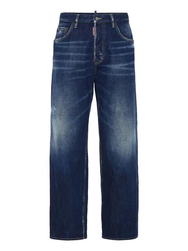 Dsquared2 Wide-leg Jeans - Blue