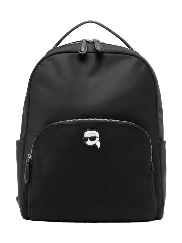 Karl Lagerfeld Logo-print Backpack - Black