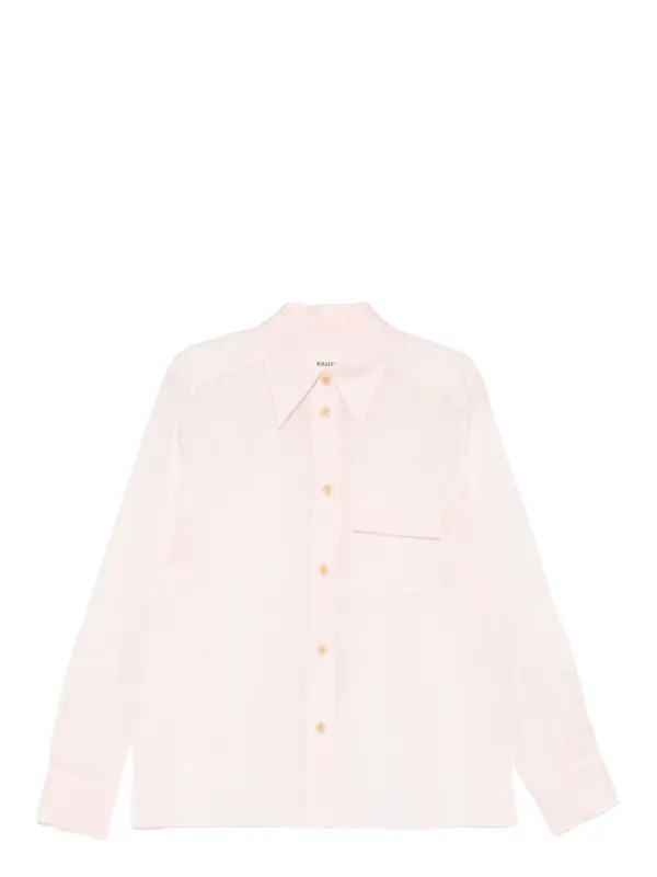 Khaite Yatty Shirt - Pink