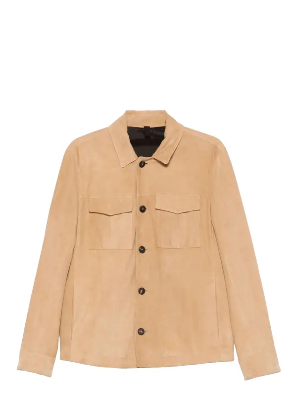 Tagliatore Suede Jacket - Neutrals