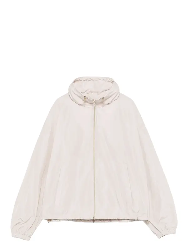 Herno Drawstring-neck Jacket - Neutrals