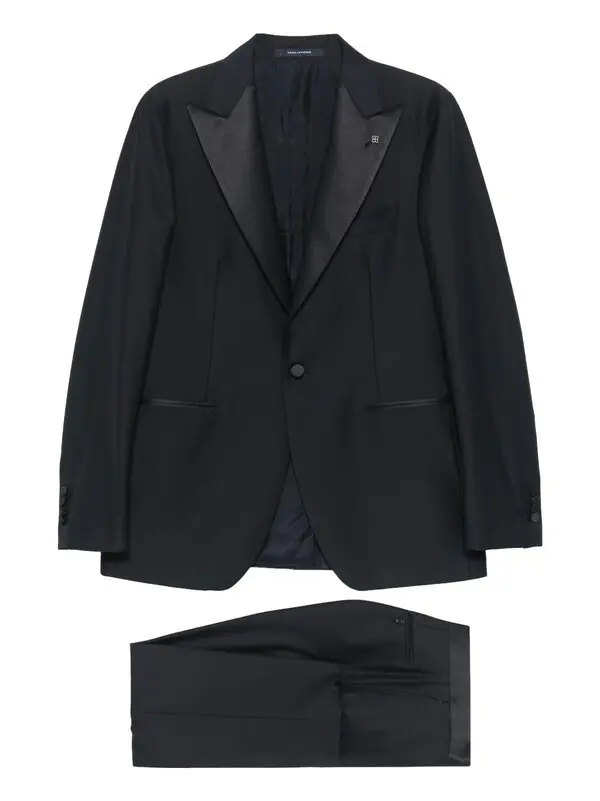 Tagliatore Single-breasted Dinner Suit - Blue