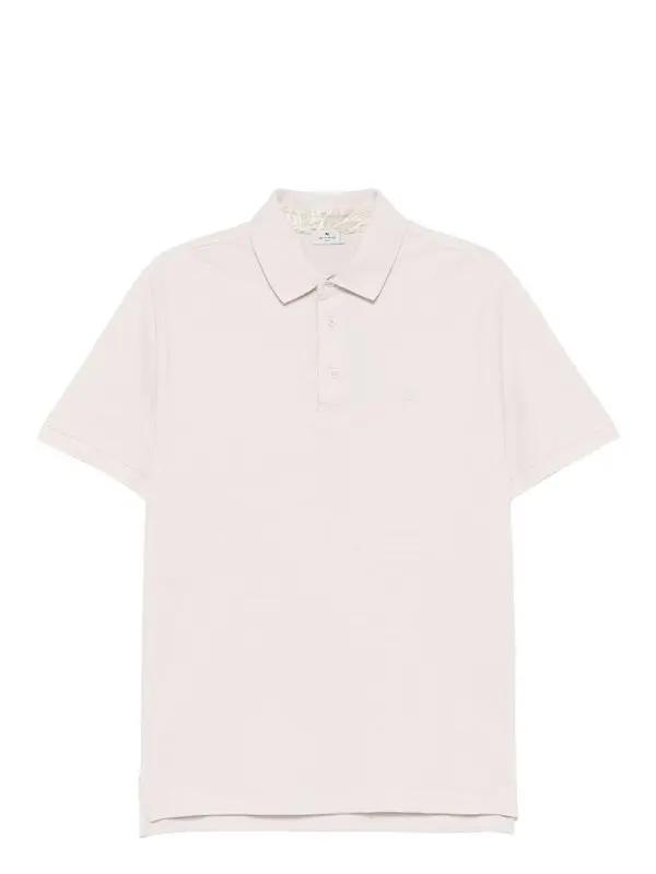Etro Cotton Polo Shirt - Grey