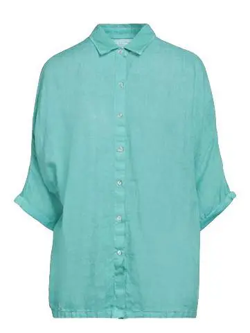 120% Lino Linen Shirt - Green
