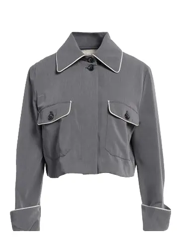 ALESSIA SANTI Alessi Santi Twill Jacket - Grey