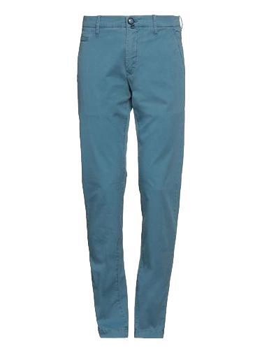 JACOB COHЁN Pants Size Cotton, Elastane, Polyester - Blue