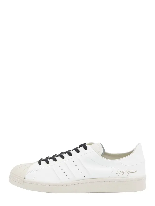 Y3 Superstar Lace Up Sneakers - White/talc/black