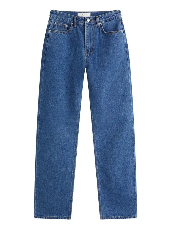 DUNST Loose Fit Jeans - Classic Blue