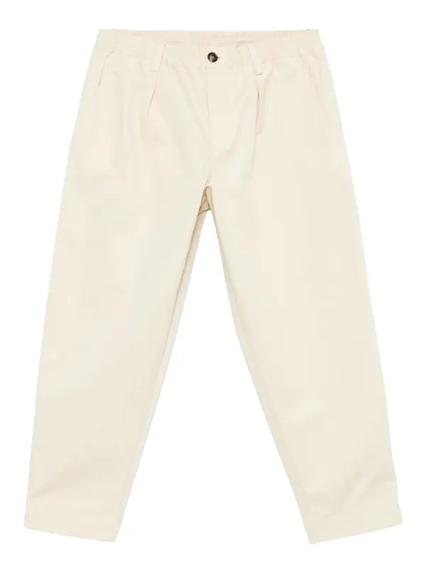 Marni Organic Cotton Trousers - Neutrals