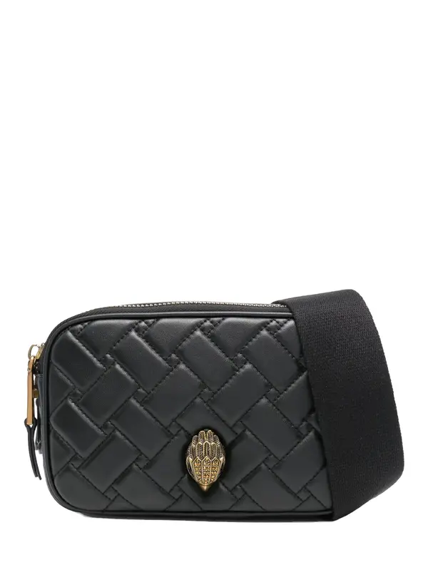 Kurt Geiger Dual-zip Crossbody Bag - Black