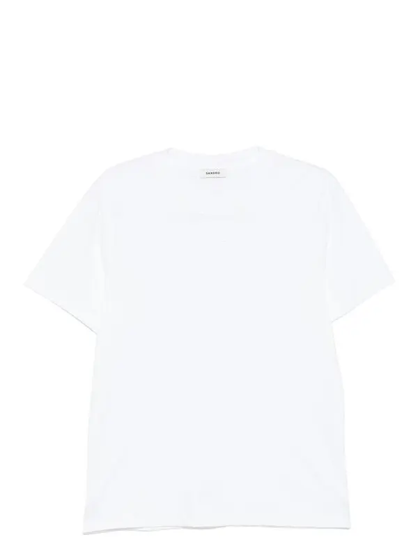 Sandro Logo-lettering T-shirt - White