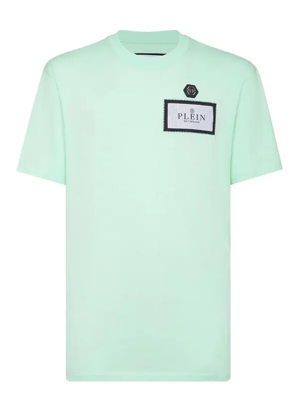 Philipp Plein Patch-detail T-shirt - Green
