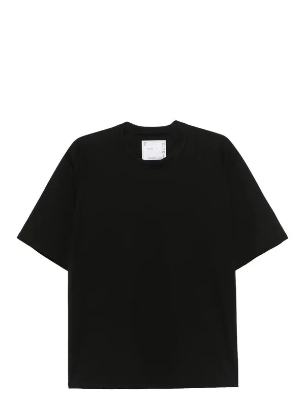 Sacai Cotton T-shirt - Black