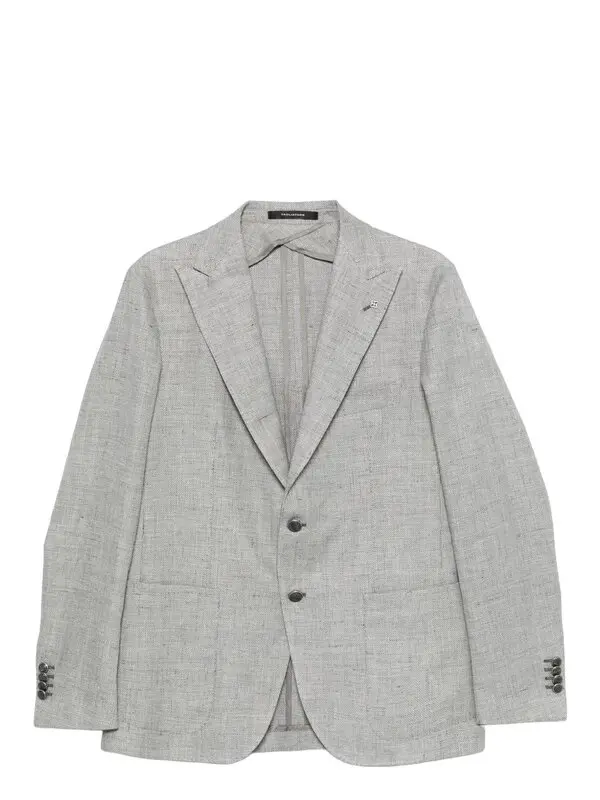 Tagliatore Patterned Blazer - Grey