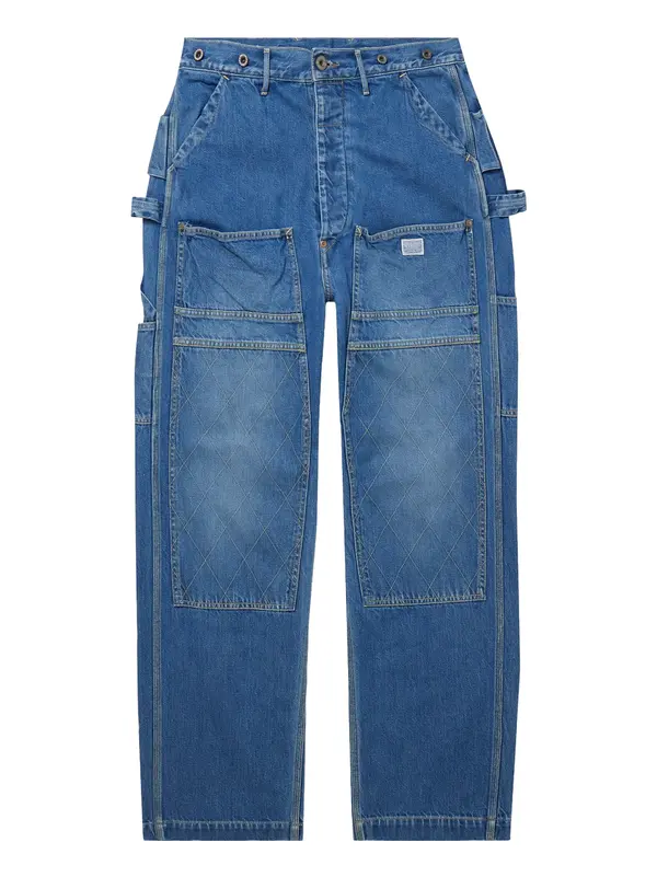 Kapital Lumber Straight-leg Jeans - Blue