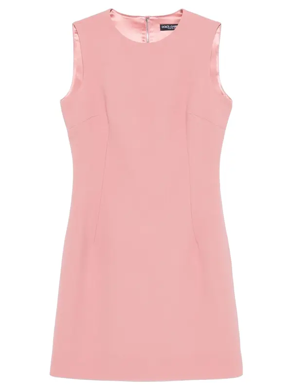 Dolce & Gabbana Dna Virgin-wool Dress - Pink