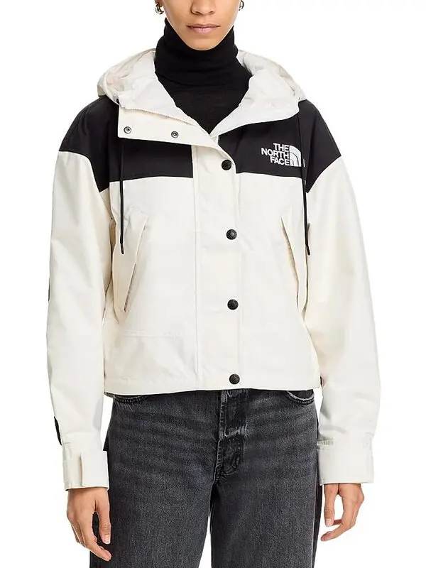 The North Face Reign On Waterproof Jacket - White Dune