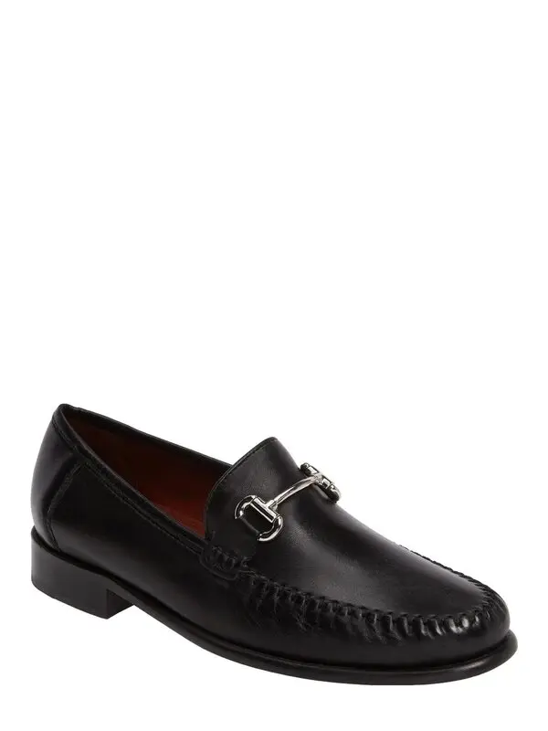 Robert Zur Elton Bit Loafer - Black