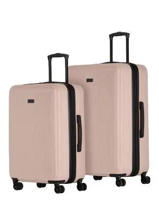 BUGATTI Singapore 2-piece Hardside Luggage Set - Metallic Pink