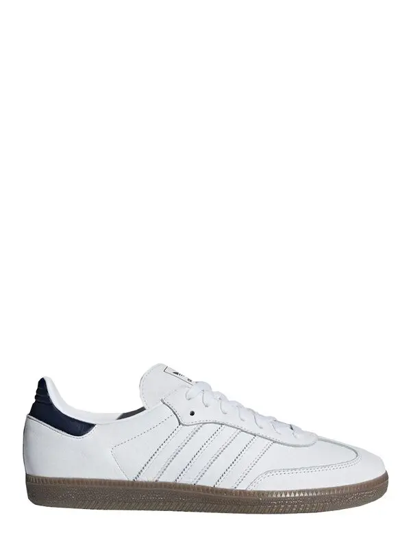 Adidas Samba Og Sneakers - Cloud White/collegiate Navy Blue/gum