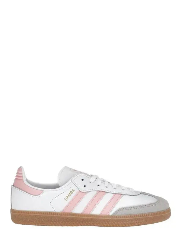 Adidas Samba Og Sneakers - Cloud White/semi Pink Spark/gum