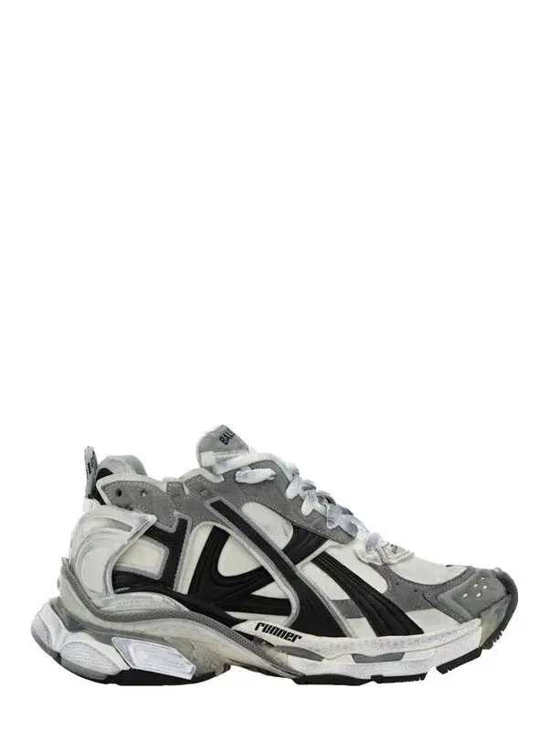 Balenciaga Runner Sneakers - Grey/white/black