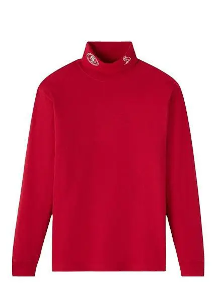 OVO X Nfl San Francisco 49ers Heavyweight Turtleneck - Red