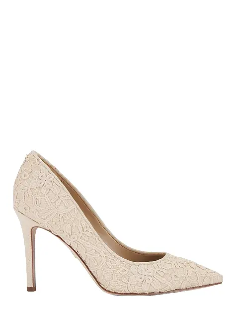 Sam Edelman Hazel Pump - Ivory & Natural