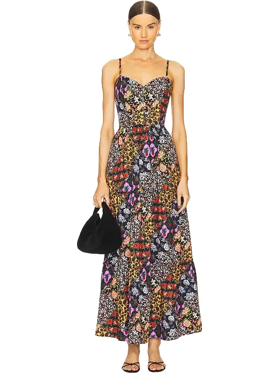 Agua Bendita X Suzie Maxi Dress - Floral Multi