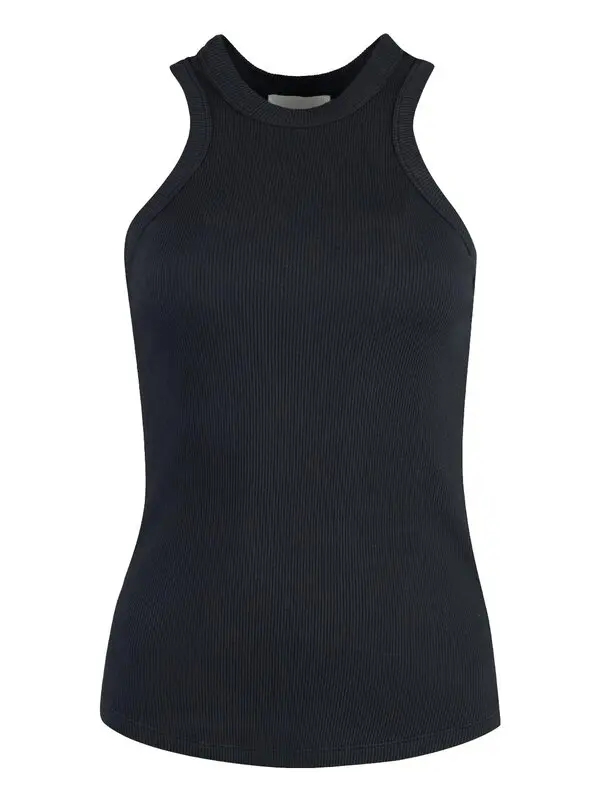 HALFBOY Cotton Tank Top - Black