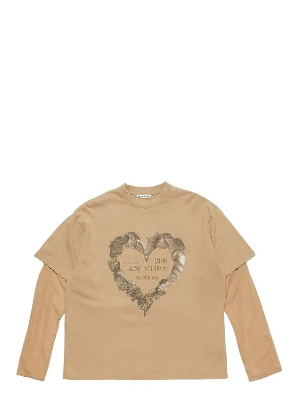 Acne Studios Layered T-shirt - Neutrals