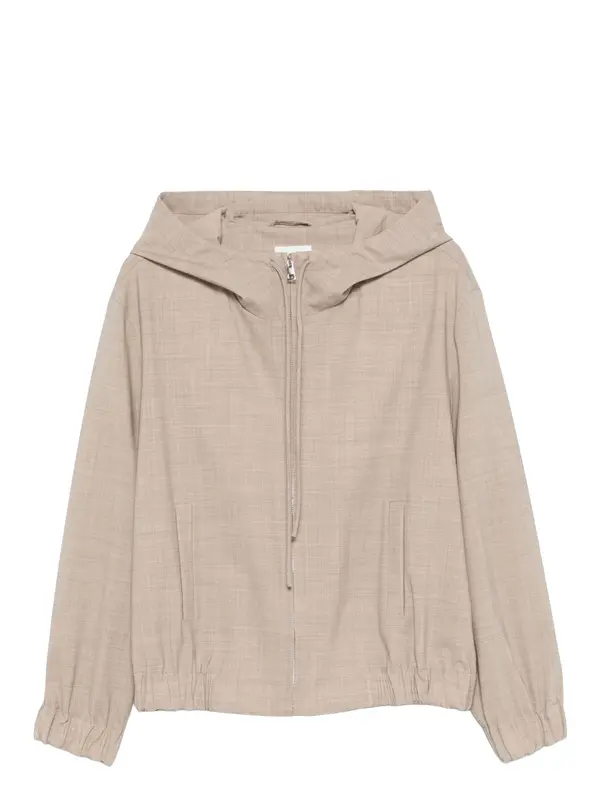 P.a.r.o.s.h Hooded Jacket - Neutrals