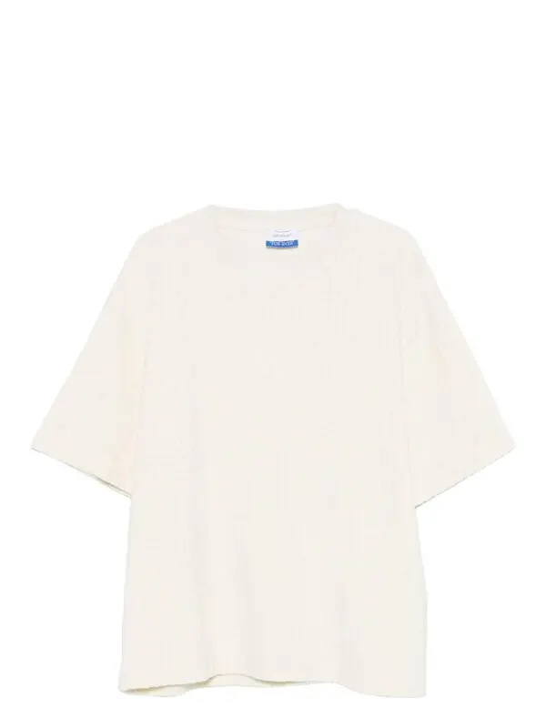 Off-White Terrycloth T-shirt - White