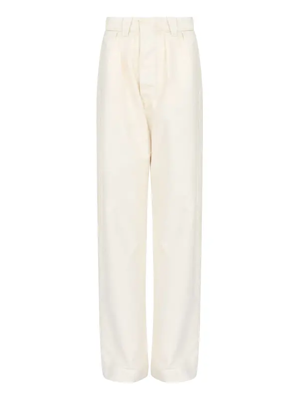 MAISON MARGIELA Wide-leg Trousers - Neutrals
