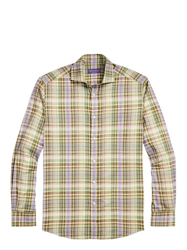 Ralph Lauren Purple Label Cotton Shirt - Brown