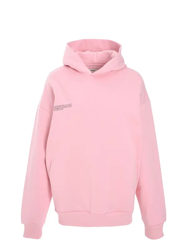 PANGAIA Logo-print Hoodie - Pink