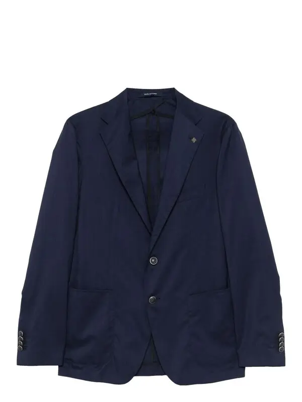 Tagliatore Single-breasted Blazer - Blue